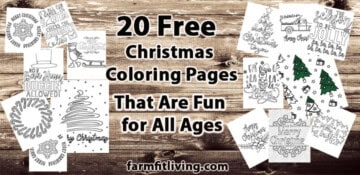 20 Free Christmas Coloring Pages That Are Fun For All Ages